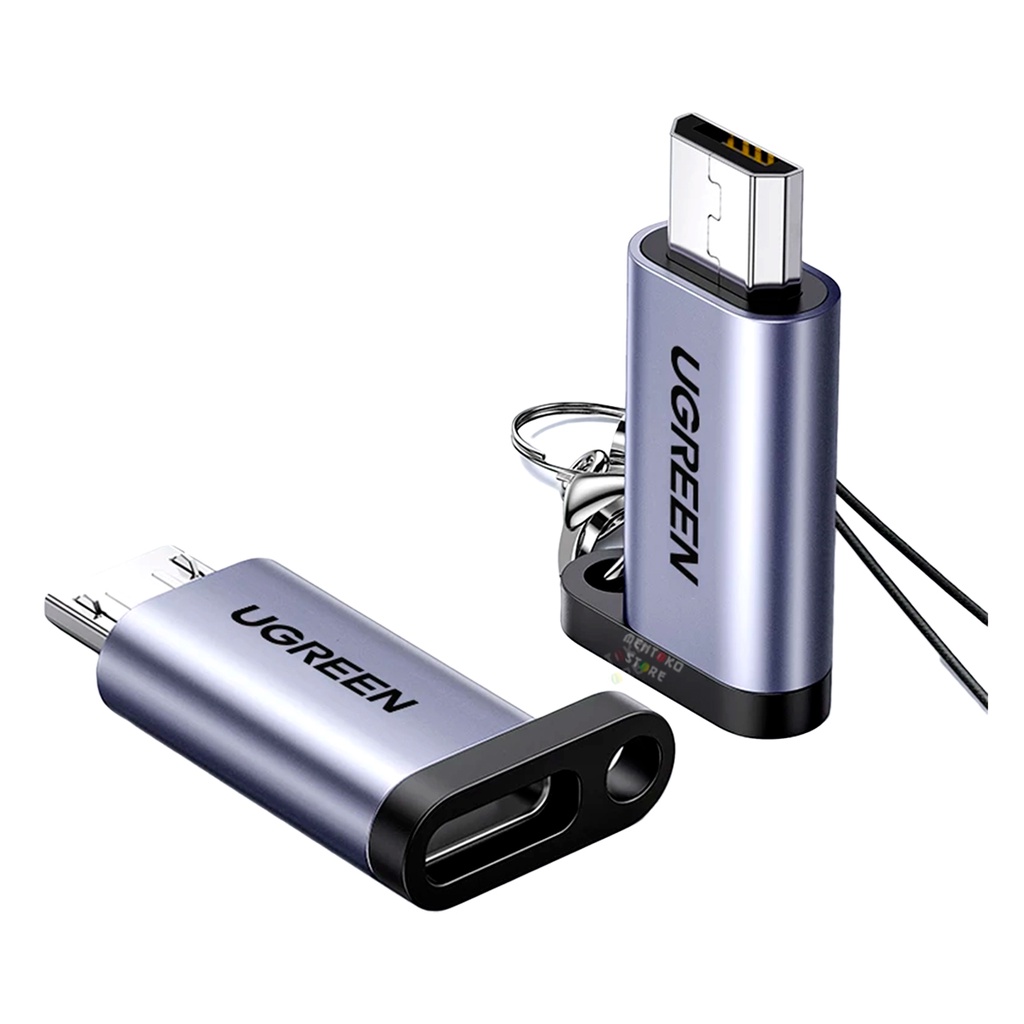 Ugreen Adaptador USB C Femea para Micro USB Macho Premium | Shopee Brasil