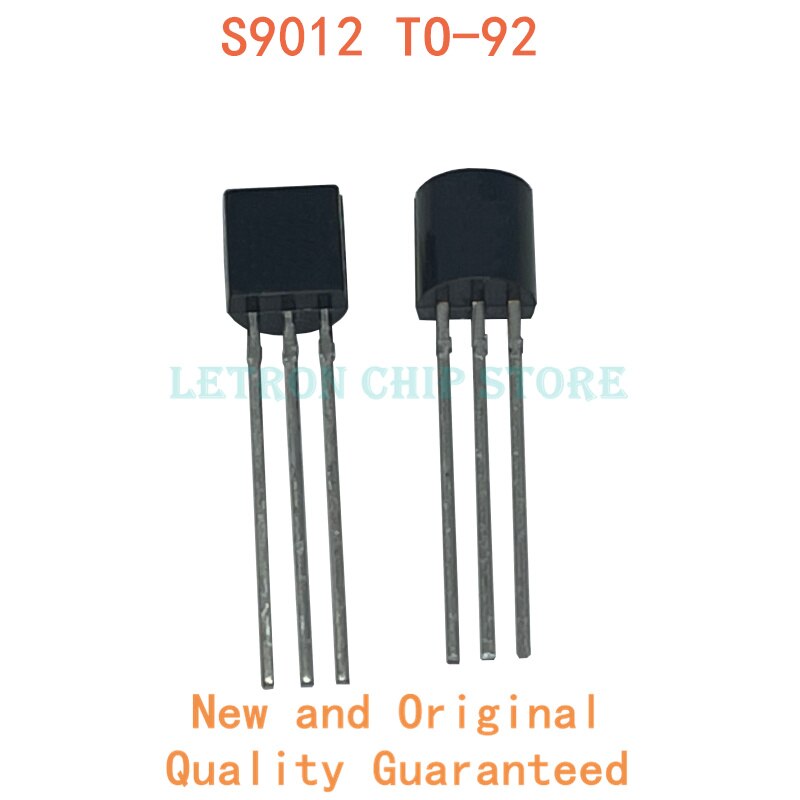 100 Pces S9012 To-92 9012 To92 Transistor Novo E Original Chipset Ic ...