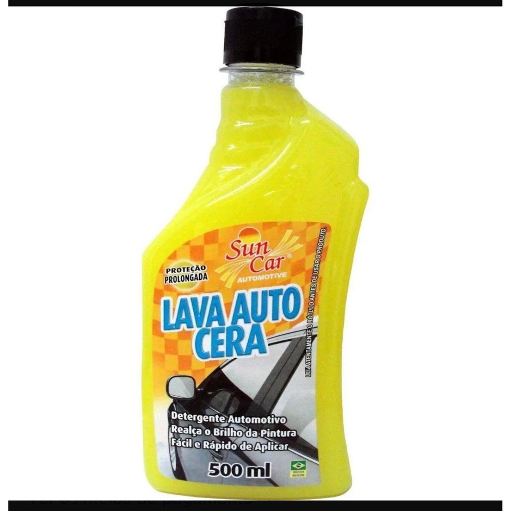 Lava Auto Cera - Detergente Automotivo Sun Car 500ml | Shopee Brasil