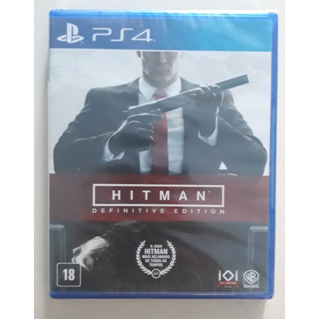 Jogo Hitman Definitive Edition Ps4 Mídia Física Lacrado - Escorrega o Preço