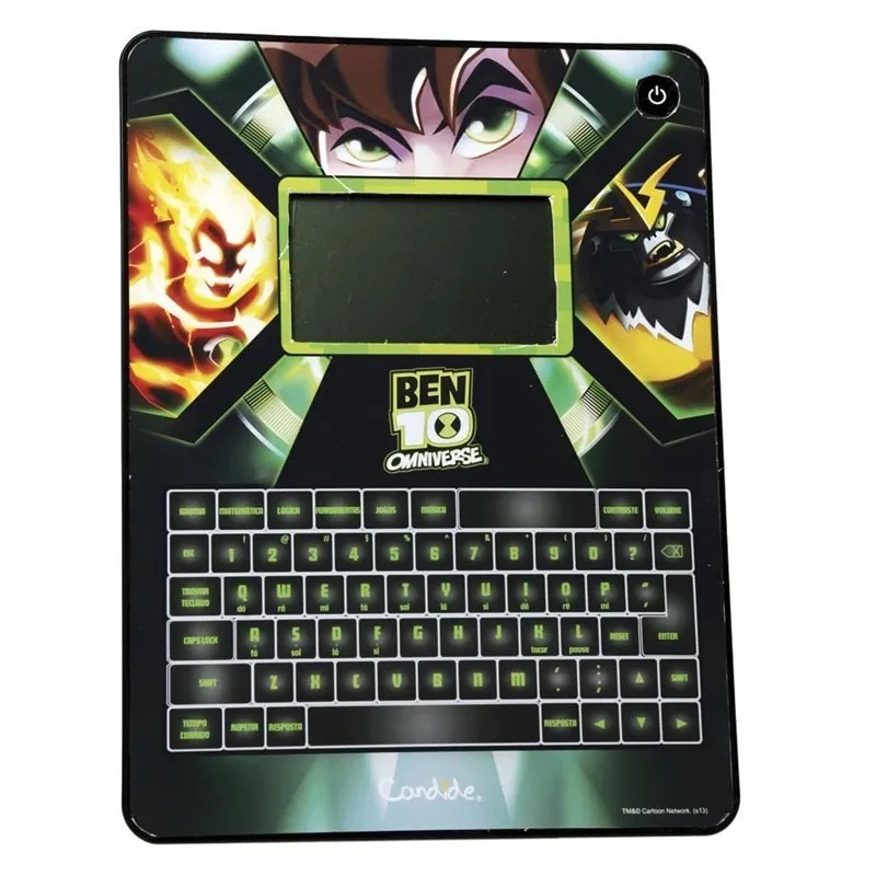 Tablet Ben 10 Brinquedo Didático Touch 80 Atividades Candide | Shopee ...