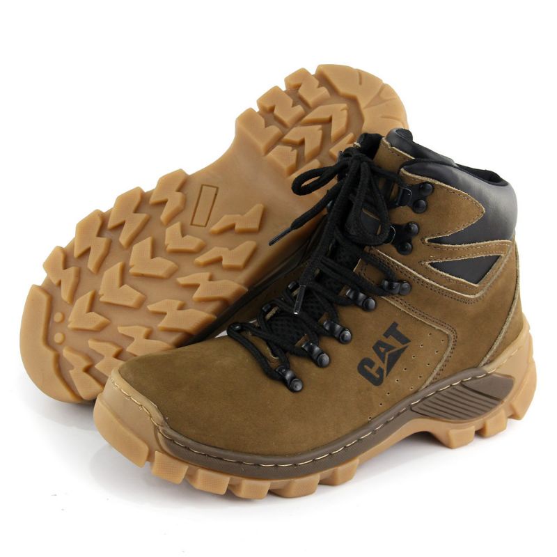 Bota Cat Exclusiva Masculina Rato Couro Arizona Caterpillar | Shopee Brasil