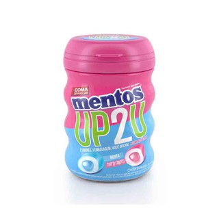Chiclete Mentos Pote - Mentos Pure UP2U Mint Fruit - Chicle Mentos ...