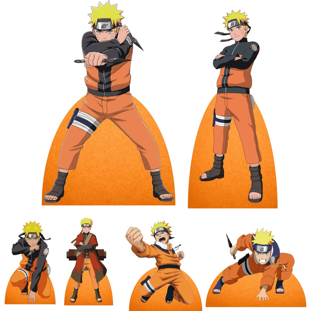 KIT DE DISPLAY EM MDF - NARUTO | Shopee Brasil