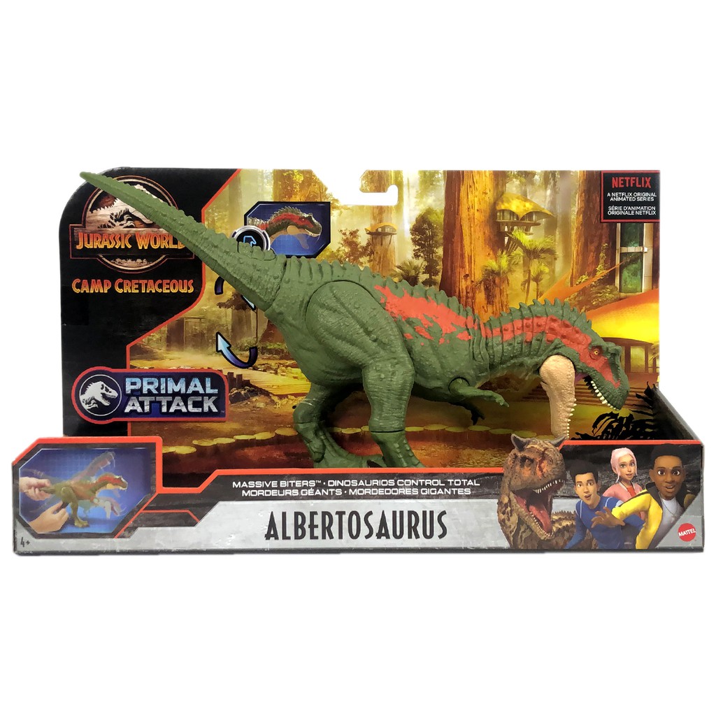 Dinossauro Albertosaurus - Primal Attack - Jurassic World - Mattel ...
