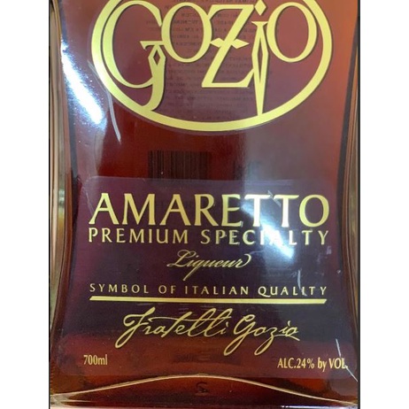 Licor Fratelli Gozio Amaretto Premium | Shopee Brasil