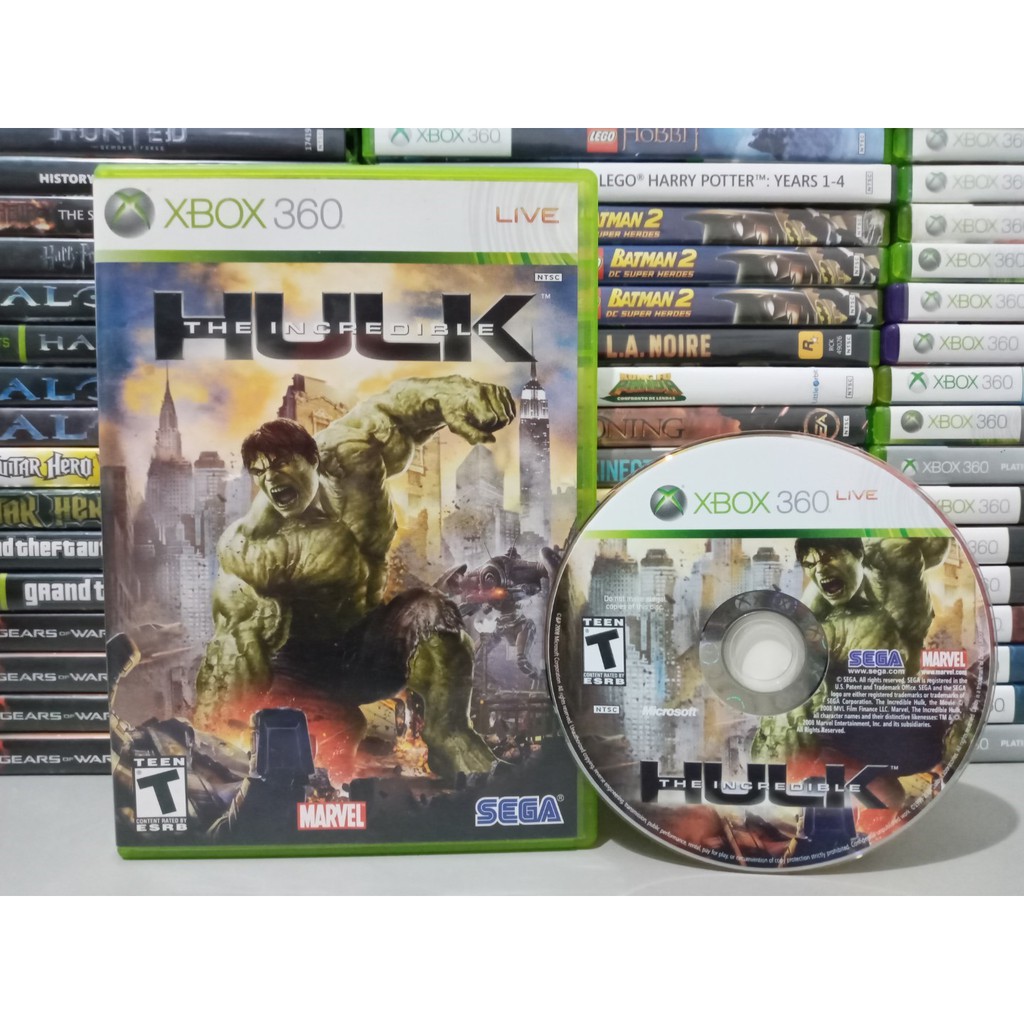 O Incrível Hulk Xbox 360 Jogo Original The Incredible Hulk | Shopee Brasil
