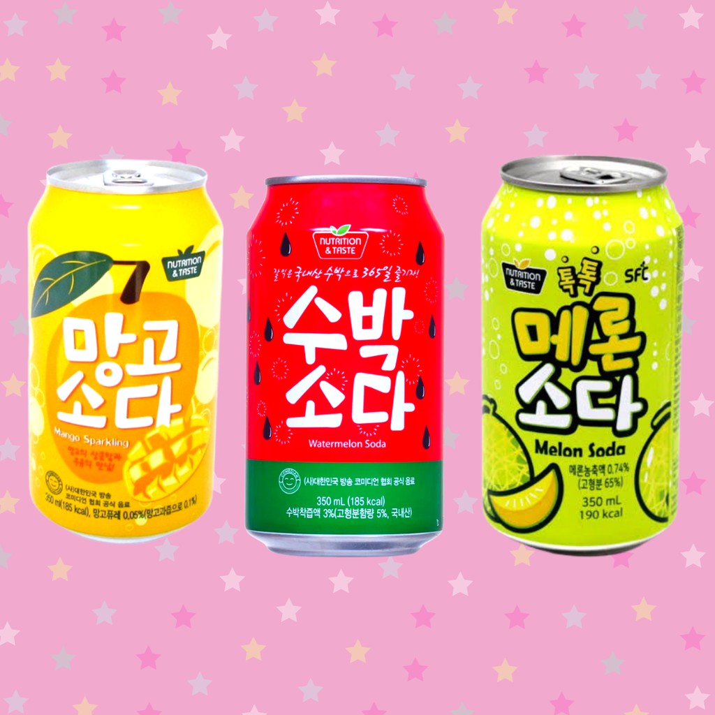Combo 3 Refrigerantes Sodas Coreanas | Shopee Brasil
