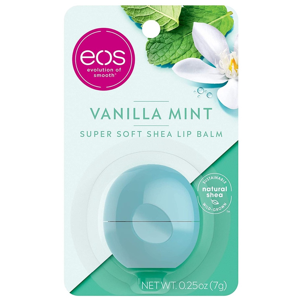 Eos Lip Balm Protetor Labial - 100% Natural - Originais | Shopee Brasil