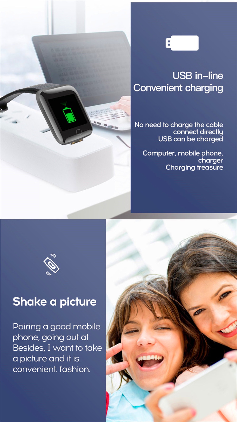 Smartwatch 116Plus D13 | Shopee Brasil