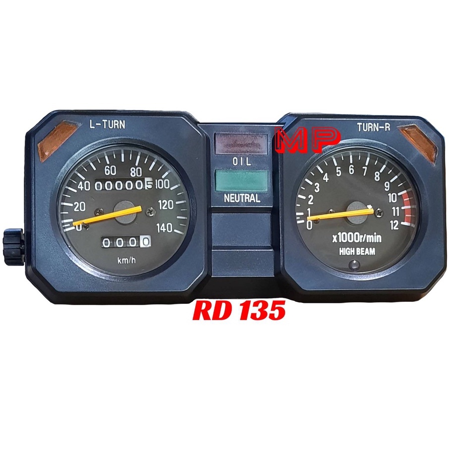 PAINEL COMPLETO YAMAHA RD135 MODELO ORIGINAL | Shopee Brasil