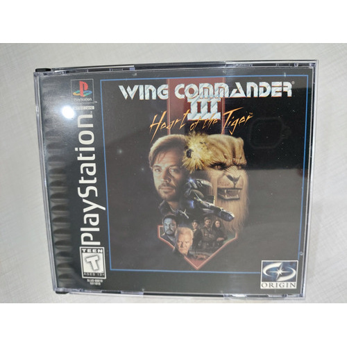 Wing Commander Iii Heart Of The Tiger Original Ps1 3 | Shopee Brasil