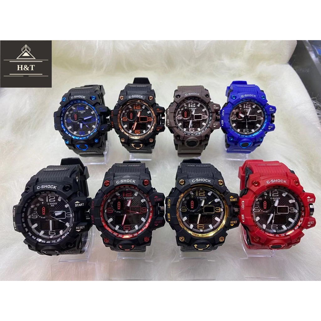 Relógio Digital C-Shock À prova D'agua Mudmaster feminino masculino ...