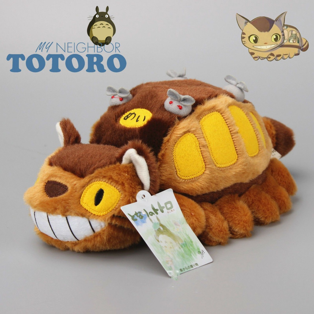 30cm My Neighbor Totoro Cat Bus Plush Doll Catbus Soft Toy Stuffed Toy ...