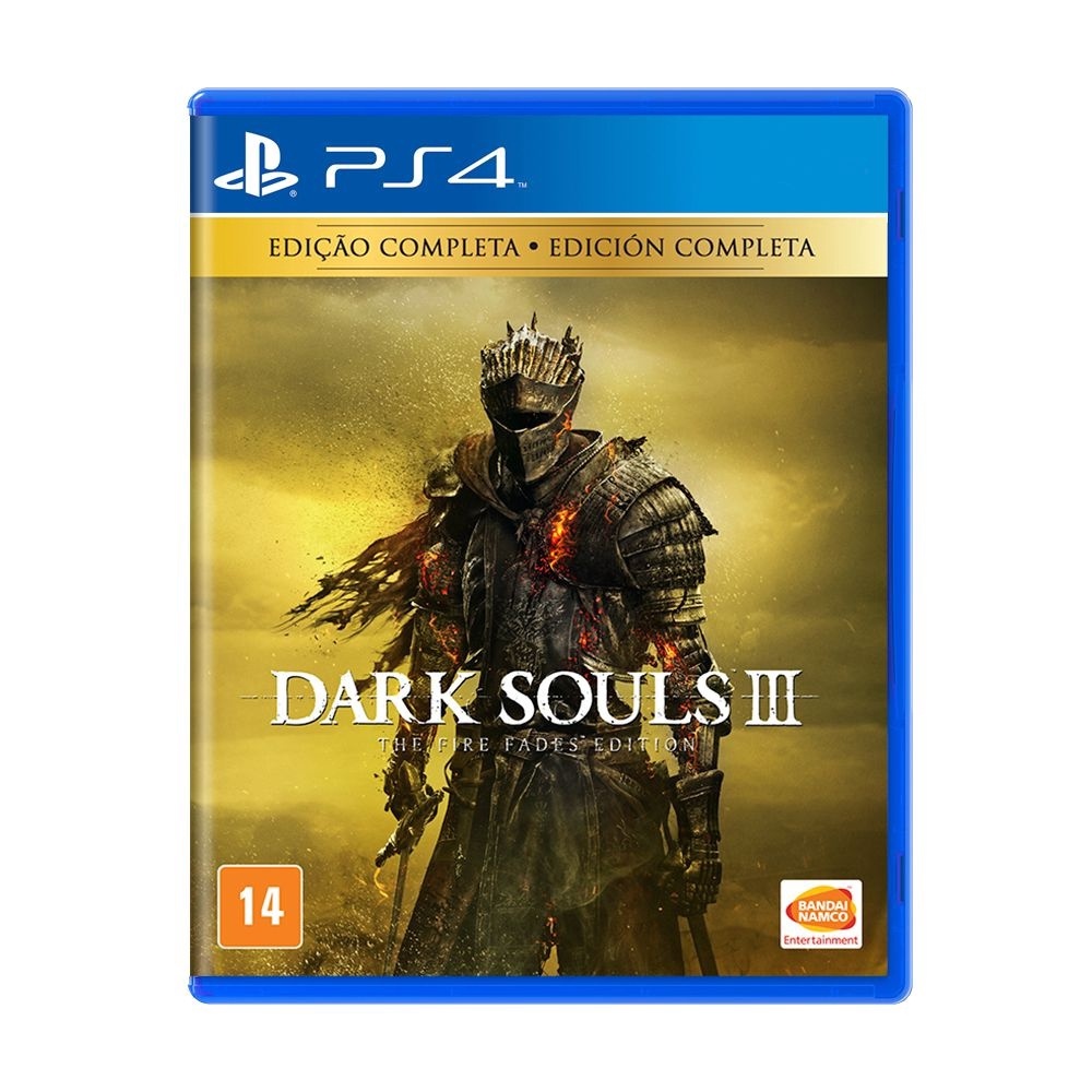 Jogo Dark Souls III The Fire Fades Edition Ps4 Mídia Física Lacrado ...