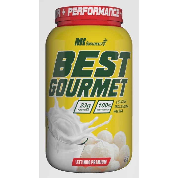 Best whey Gourmet Leitinho 907gr original Mk Supplements (nova ...