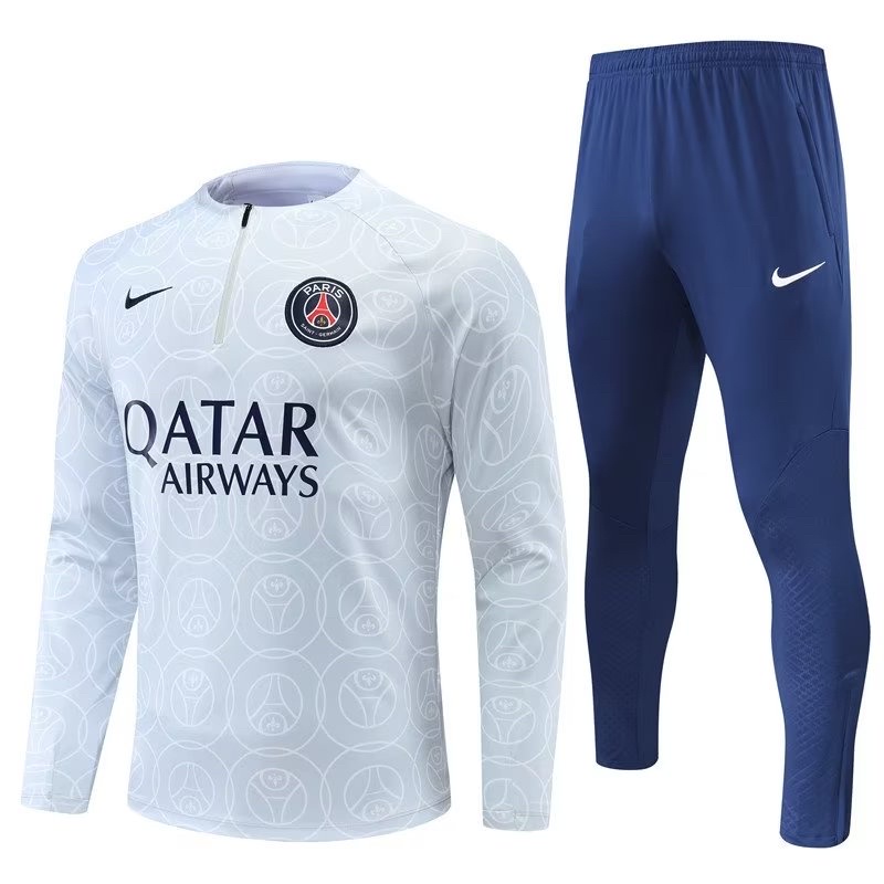 22-23 PSG Paris Trajes De Treinamento De Futebol Fatos De Manga Longa ...