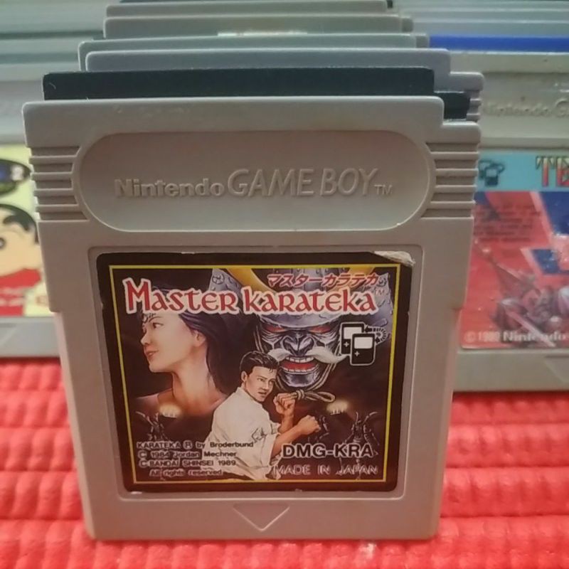 Master Karateka Original GAME BOY JPN | Shopee Brasil