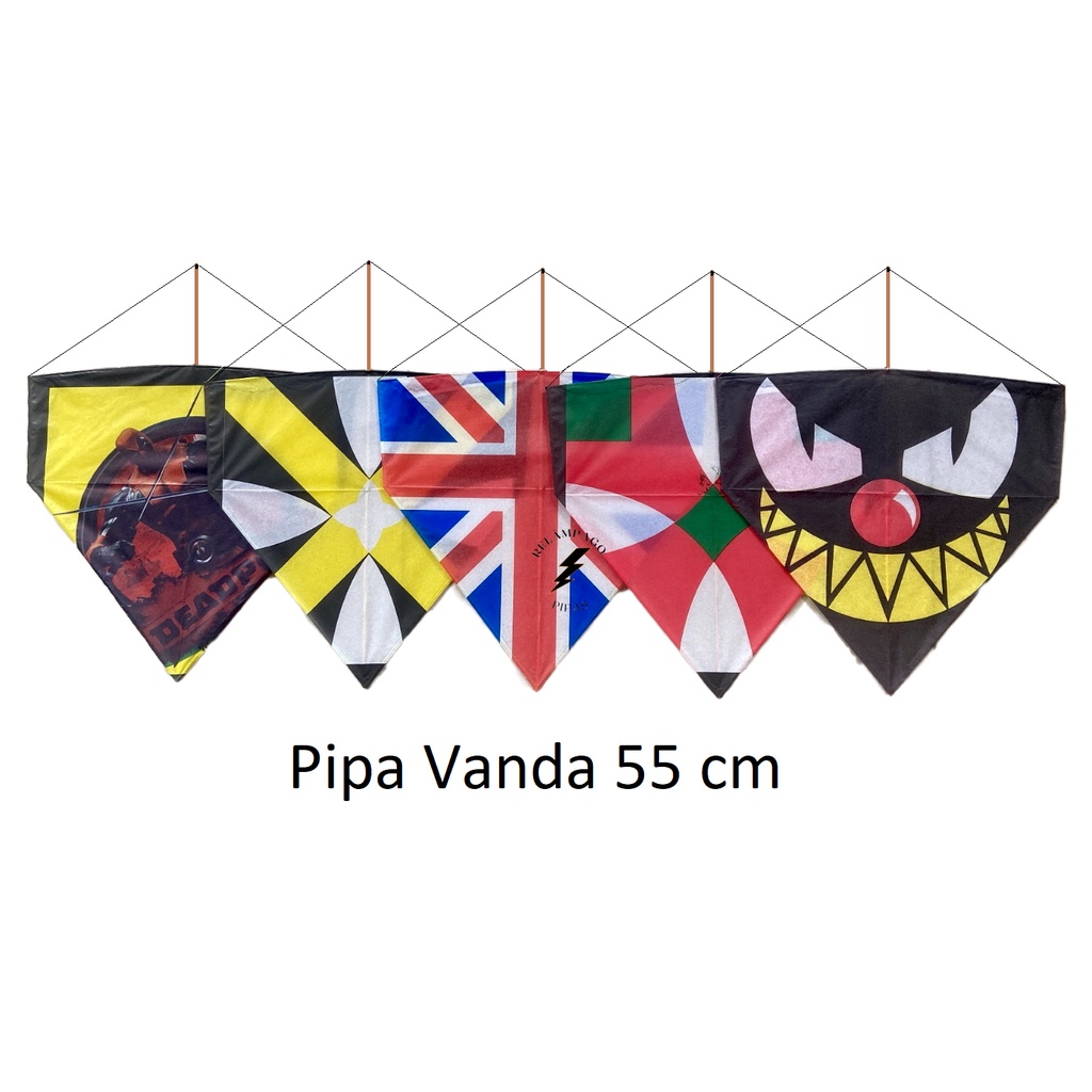 Pipa Vanda 55 cm - Pacote com 25 unidades | Shopee Brasil