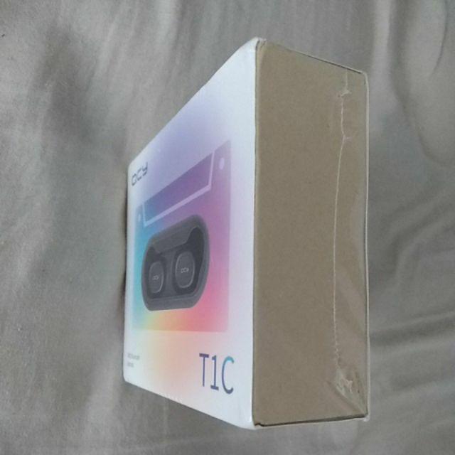 ☀ QCY T1C Bluetooth 5.0 TWS Earbuds True Wireless Headphones with Dual Mic Popovers Fast Pairing ...