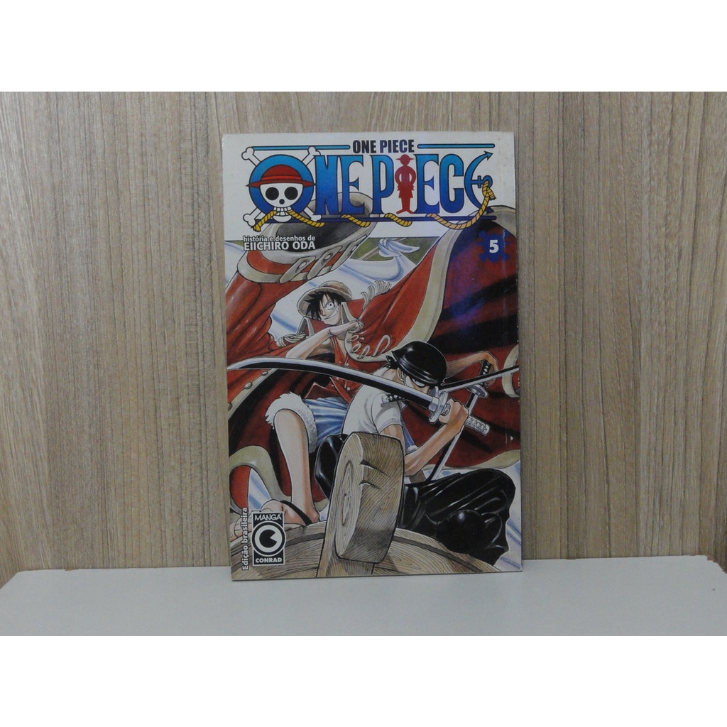ONE PIECE - VOLUME.5 (CONRAD) | Shopee Brasil