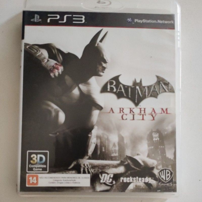 Batman: Arkham City PS3 ( USADO ) | Shopee Brasil