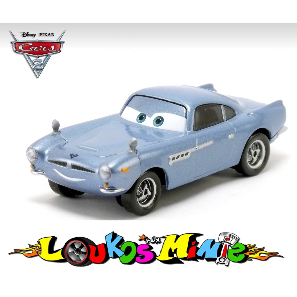 Disney Cars Finn McMissile Original Mattel Sem Embalagem | Shopee Brasil