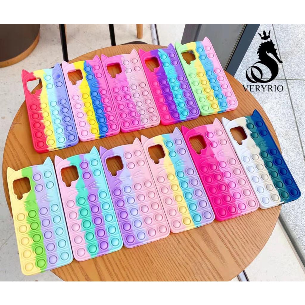 Capa Flexível pop It De Tpu Anti-Impacto Com Bolha Para celular ; redmi ...