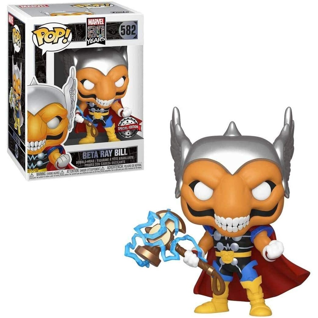 Funko Pop Beta Ray Bill 582 Marvel 80 Years Original | Shopee Brasil