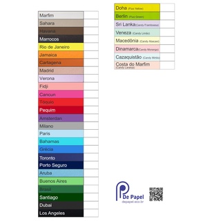 Papel Color Plus - 180g - Fredrigoni - Massa colorida - A4 - pacote com ...