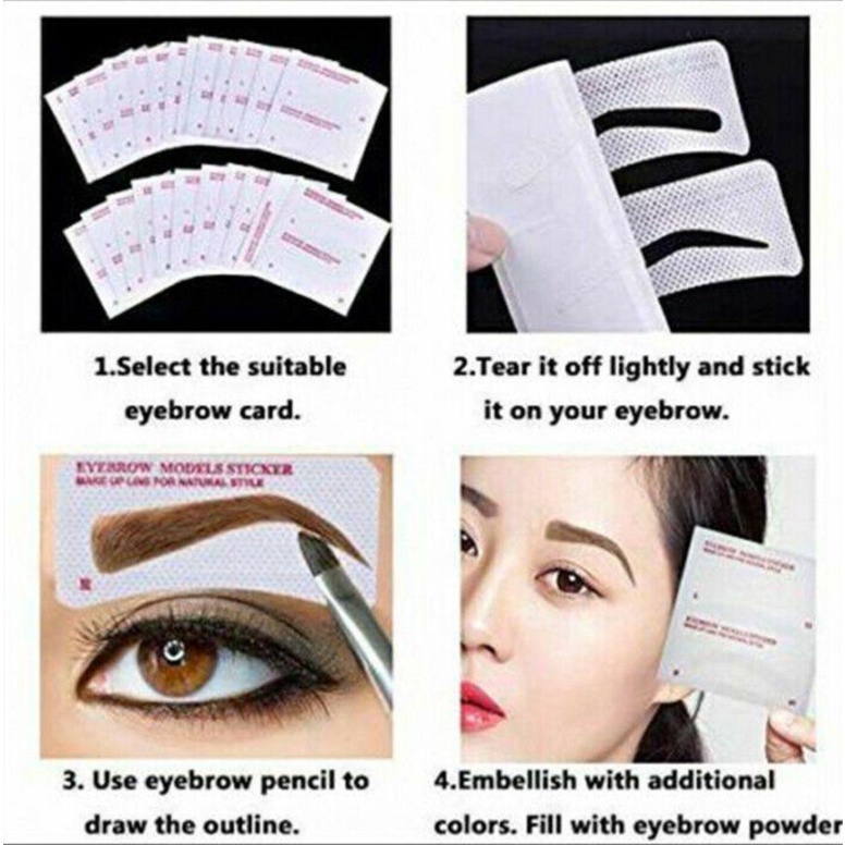 Kit Molde De Sobrancelhas Shopee Brasil