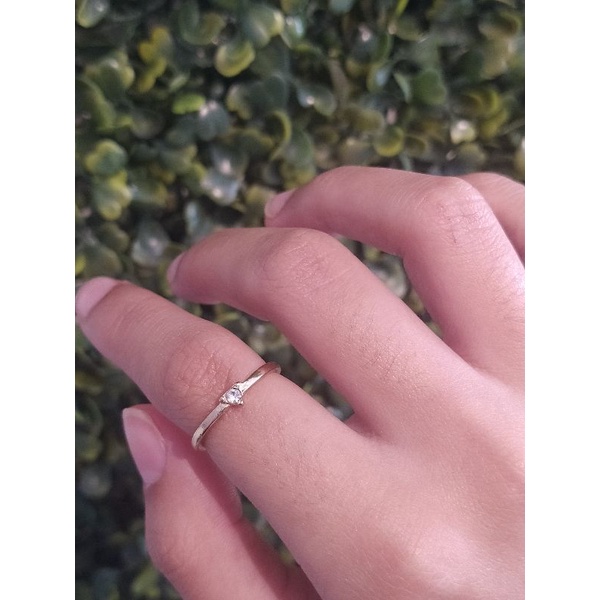 anel fino triangulo | Shopee Brasil