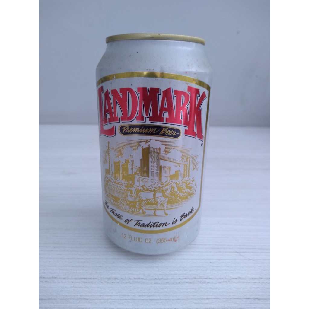 Lata de Cerveja Antiga Beer Coleção Cerveja Landmark 355ml - vazia ...