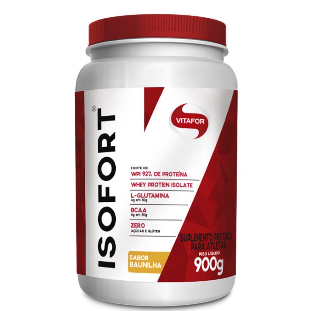 WHEY PROTEIN ISOFORT 900g - VITAFOR | Shopee Brasil WHEY PROTEIN ISOFORT 900g - VITAFOR | Shopee Brasil
