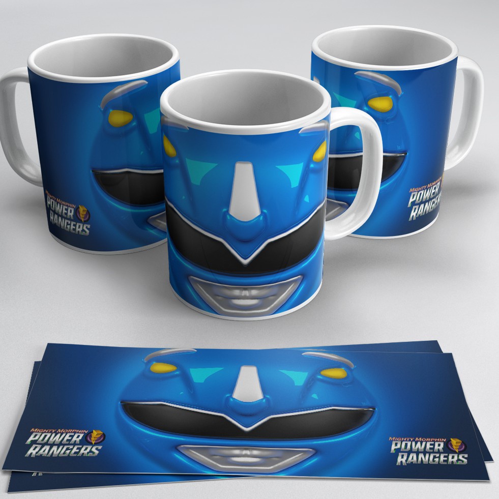 Caneca personalizada #50 Power Rangers | Canecas 3D | lindo presente ...