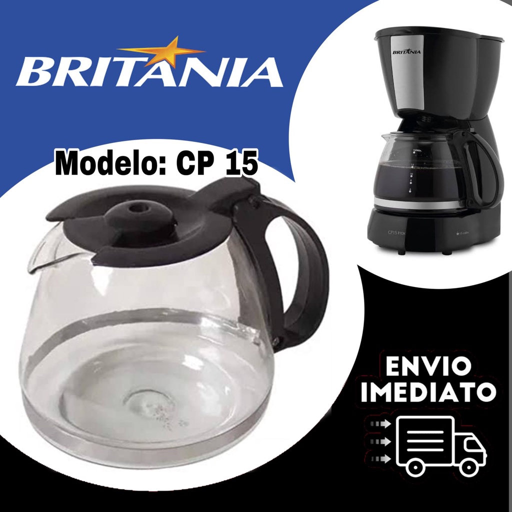 Copo Jarra para Cafeteira Britania CP 15 / CP15 Inox - Envio Imediato ...