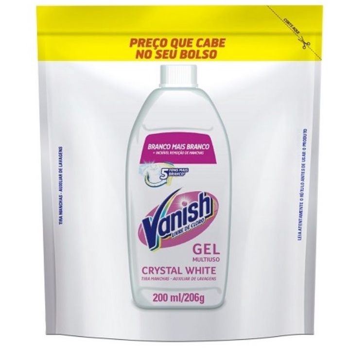 Vanish Crystal White gel multiuso | Shopee Brasil