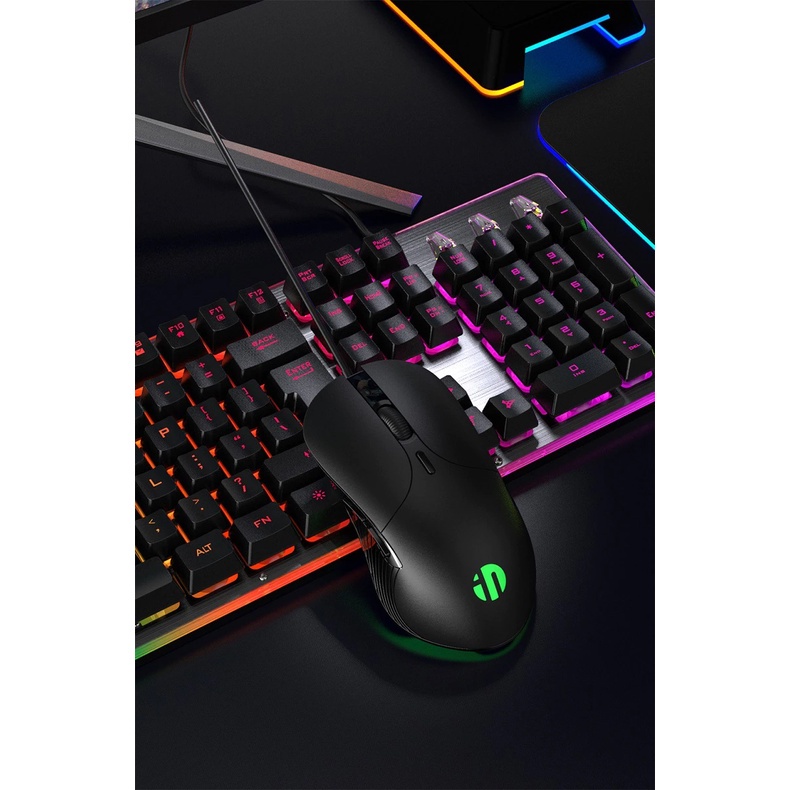 Mouse Gamer Inphic LED PB1 800/1200/1600 DPI Mouse Gaming Computador ...