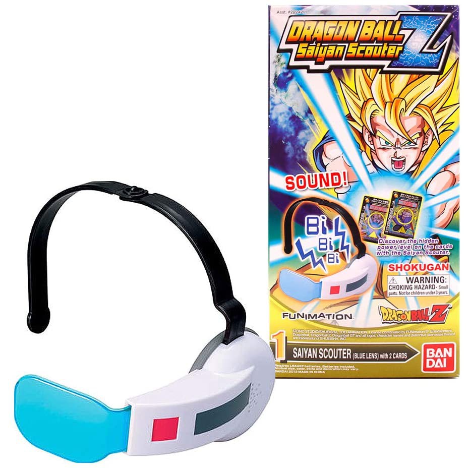 Dragonball Z Scouter (rastreador) Cosplay Com Som Bandai | Shopee Brasil