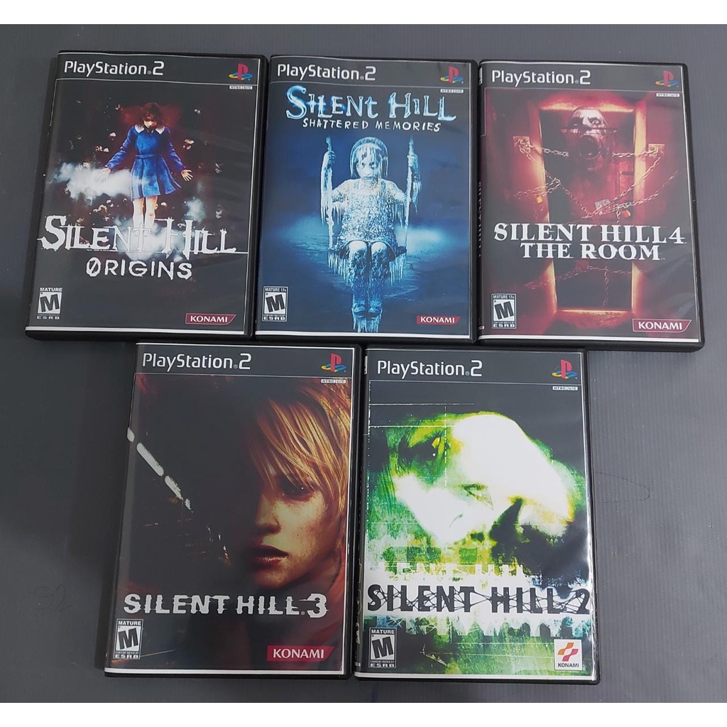 Coleção Silent Hill Ps2 jogos legendados e dublados - Escorrega o Preço