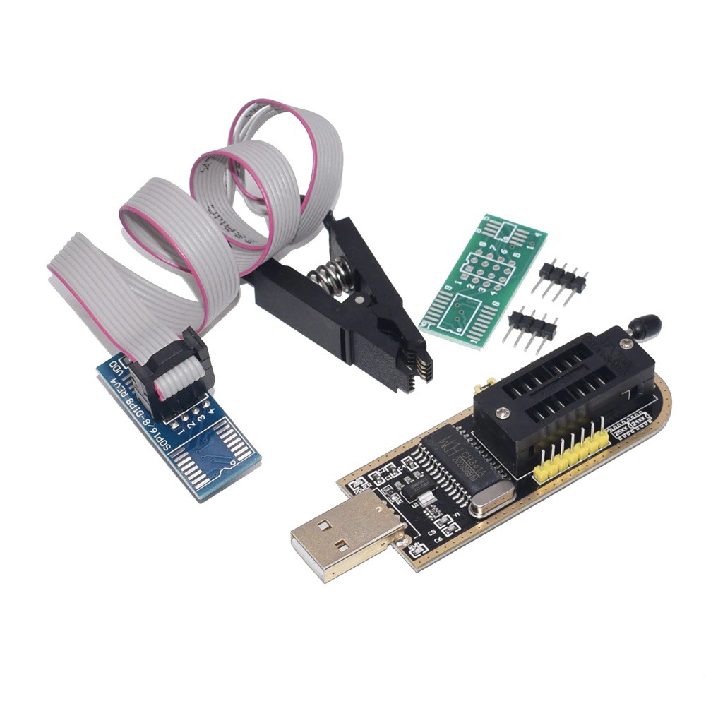 Gravador De Eprom Usb Flash Bios Series 24 E 25 C Software Arduíno ...