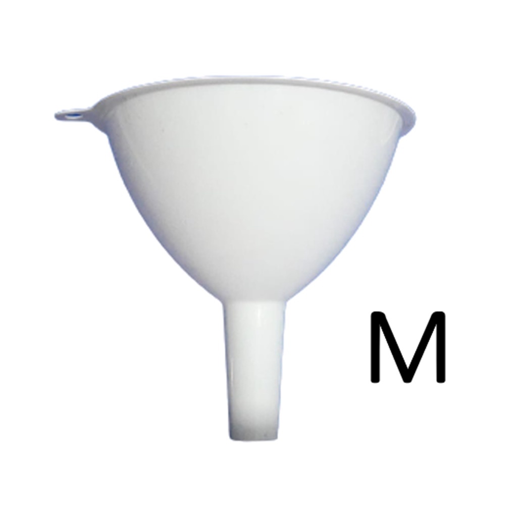 Funil Médio 10 Cm Branco Plástico | Shopee Brasil