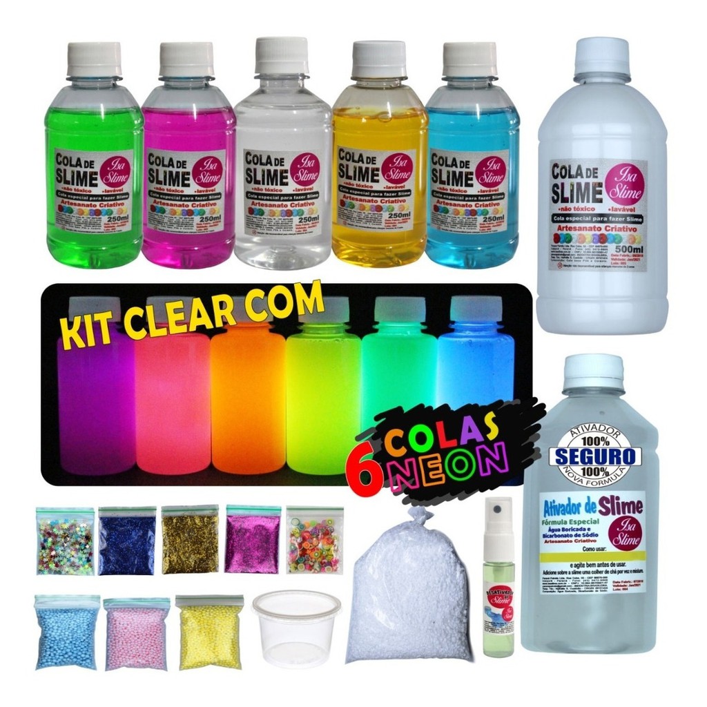 Kit Slime Verao Para Todos Tipos De Slimes | Shopee Brasil
