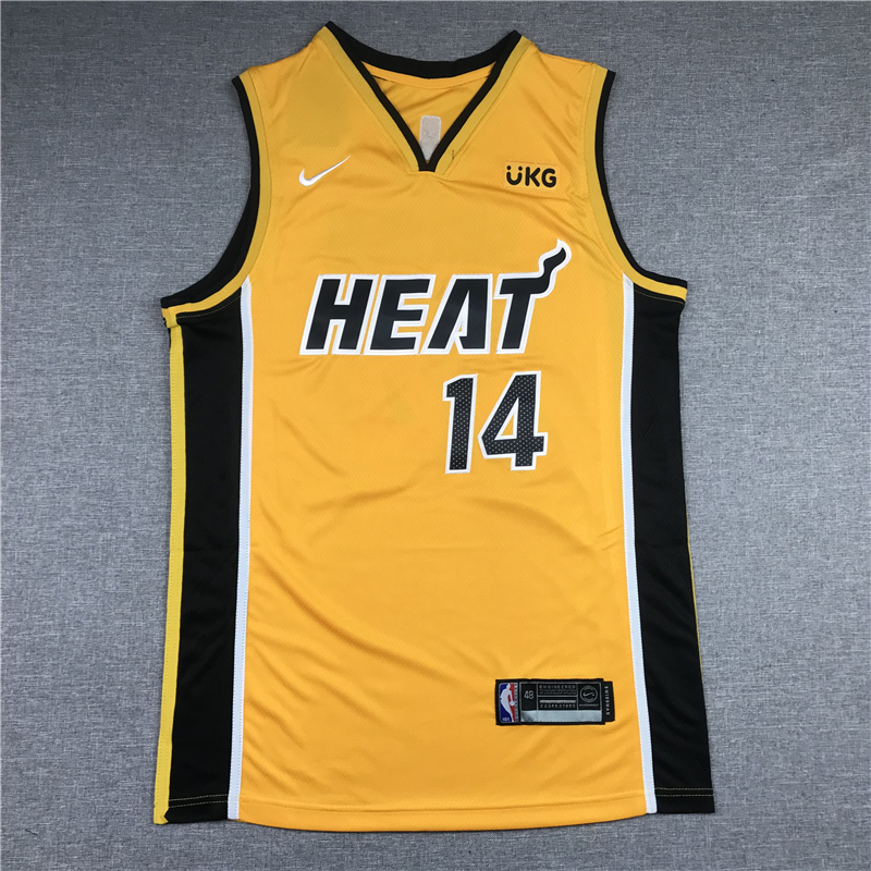 2021 Camiseta De Basquete Nba New Season Miami Heat # 14 Vers O Herro ...