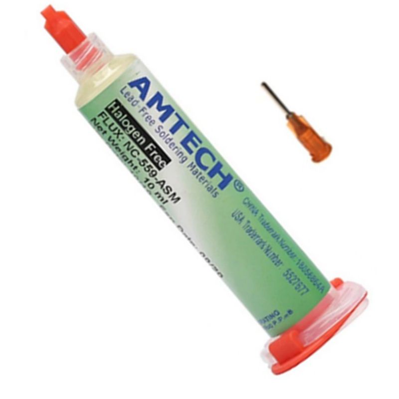 Fluxo de Solda em Pasta Amtech NC 559 30G Lead Free Original 01372 ...