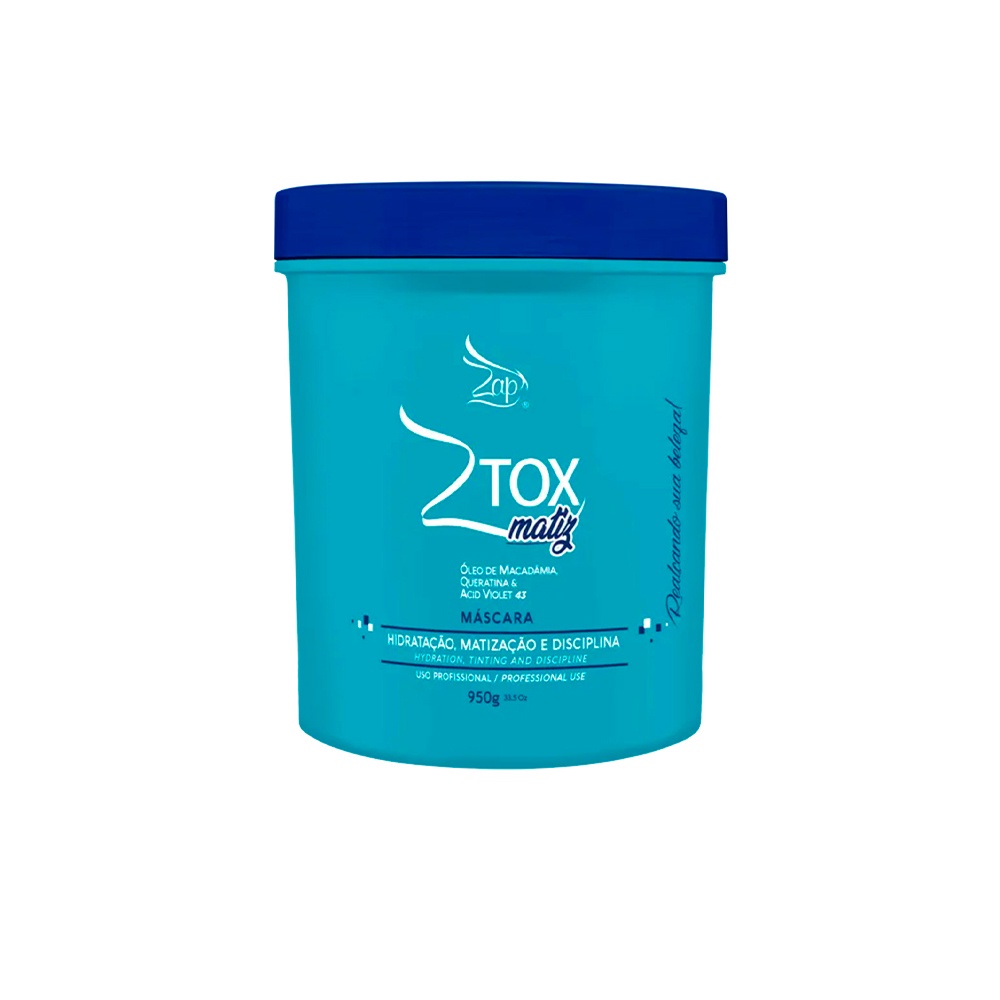 Zap Ztox Matiz Botox para Loiras Profissional - 950 Gramas | Shopee Brasil