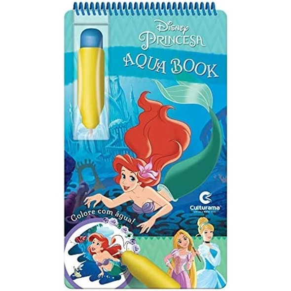 AQUA BOOK PRINCESAS | Shopee Brasil