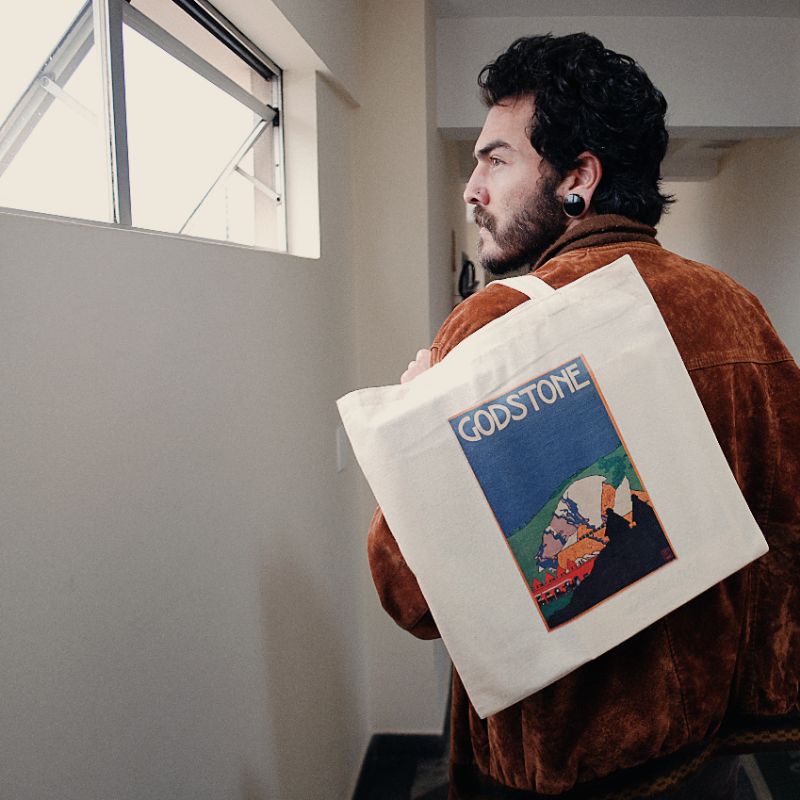 Ecobag Bolsa Sacola Vintage Design Poster Godstone, London Underground ...