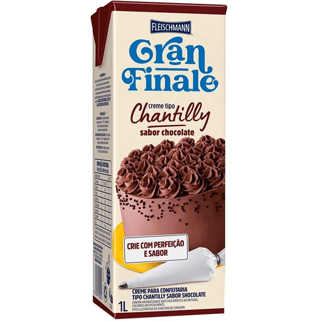 Creme De Chantilly Pesado 1 Litro BrandNewCake Crème Chantilly