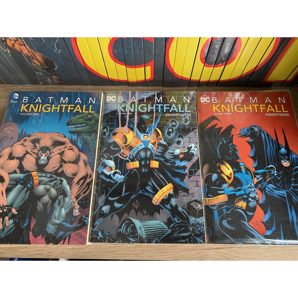 Batman - Knightfall - Vol.1 a 3 - IMPORTADO/EM INGLÊS | Shopee Brasil